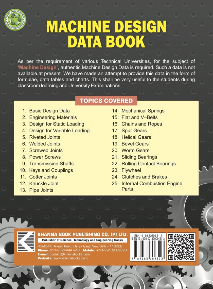 Machine Design Data Book