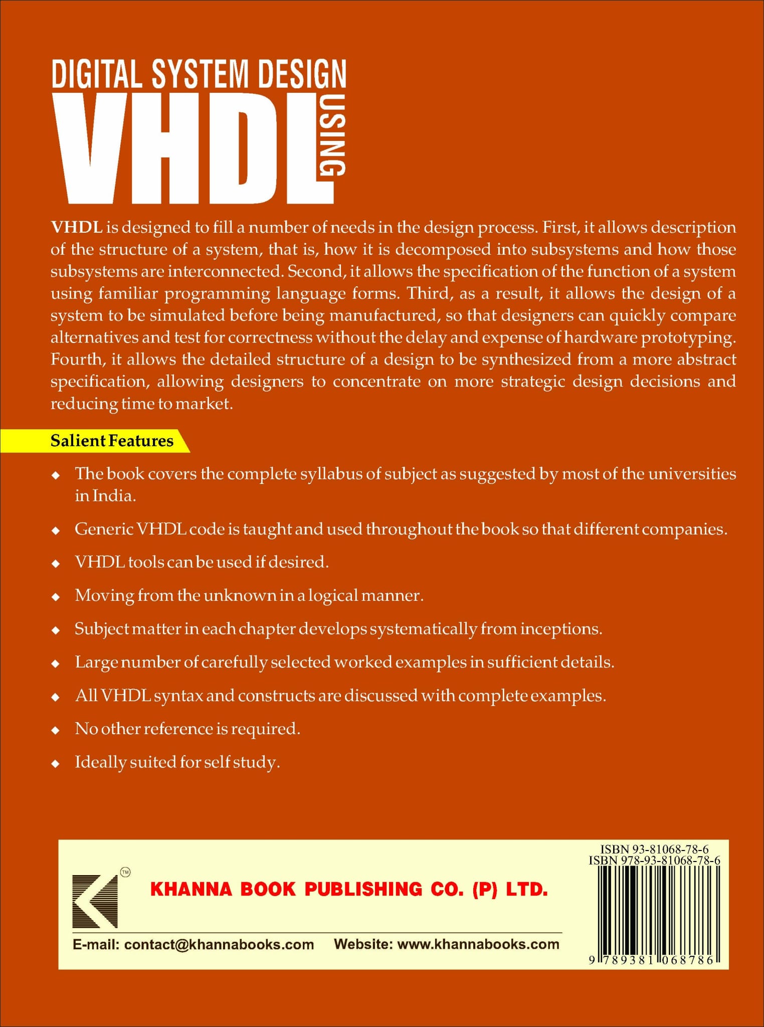 Digital System Design Using Vhdl